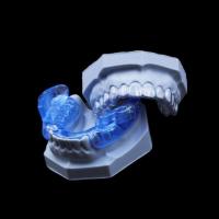China Medical Thermoplastic Anti Snoring Mouthpiece Mandibular Advancement Device Custom Fit for sale