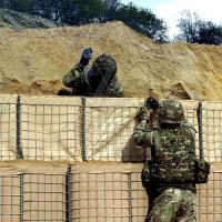 China Customized Hesco Bastion Barrier Prefabricated Hesco Defensive Barriers for sale