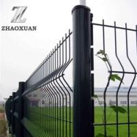 China Residential 3D Curved Wire Mesh Fence PVC Coated Bending Fencing Panels for sale