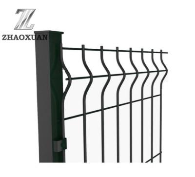 China Garden 3D Curved Wire Mesh Fencing Refined Hot Dipped Galvanized Fence for sale