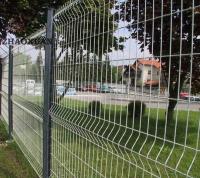 China Garden 3D Curved Wire Mesh Fencing Refined Hot Dipped Galvanized Fence for sale