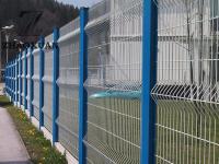 China Garden 3D Curved Wire Mesh Fencing Refined Hot Dipped Galvanized Fence for sale