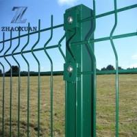 China Garden 3D Curved Wire Mesh Fencing Refined Hot Dipped Galvanized Fence for sale