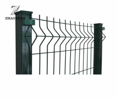 China Security Iron 3D Curved Wire Mesh Fence Pvc Coated Rot Proof for sale