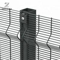 China Airport 358 Anti Climb Security Fence Anti Ultraviolet Weld Wire Fence for sale