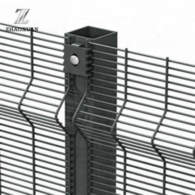 China Airport 358 Anti Climb Security Fence Anti Ultraviolet Weld Wire Fence for sale