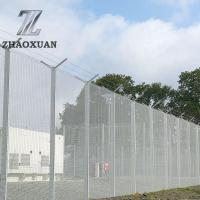 China Airport 358 Anti Climb Security Fence Anti Ultraviolet Weld Wire Fence for sale