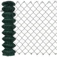 China Football Ground Chain Link Fencing Heat Treated Security 50*50mm for sale