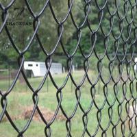 China Football Ground Chain Link Fencing Heat Treated Security 50*50mm for sale