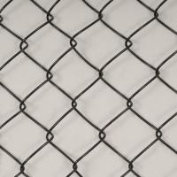 China Diamond Hole Galvanized Chain Link Wire Fence For Football Field for sale