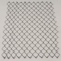 China Steel Diamond Chain Link Wire Fence Hole Galvanized For Football Field for sale