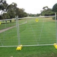 China Removable Temporary Security Fence Anti Impact With Rubber Feet for sale