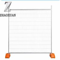 China 60x150mm Galvanized Australia Temporary Fence Panel For Construction Site for sale