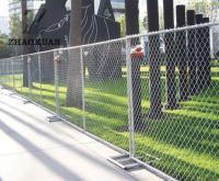 China Galvanized Aluminum Temporary Security Fence Anti Corrosion for Playground for sale