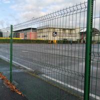 China Outdoor Metal Wire Mesh Panels 3D Fence For School / Sports Fields for sale
