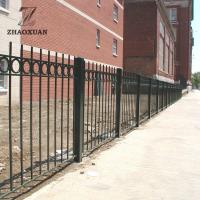 China Anti Corrosion Iron Palisade Security Fencing For Villas And Courtyard for sale