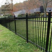 China Corrosion Resistance Palisade Security Fencing For Villas And Courtyard for sale