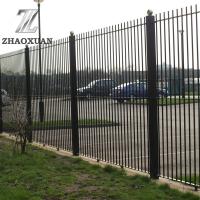 China Galvanised Palisade Security Fencing 200x50mm 200x60mm Customized for sale