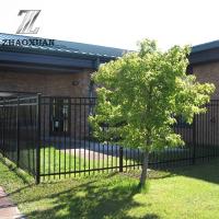 China Galvanised Palisade Security Fencing 200x50mm 200x60mm Customized for sale