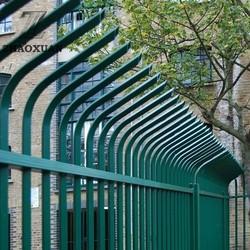 China Villas Palisade Security Fencing Powder Coated High Corrosion Resistance for sale