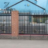 China Powder Coated Metal Palisade Security Fencing 200x50mm 200x60mm for sale