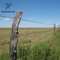 China Twisted Weaving PVC Coated Barbed Wire Fencing for Farm Private for sale