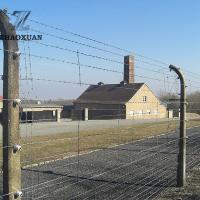 China Twisted Weaving PVC Coated Barbed Wire Fencing for Farm Private for sale