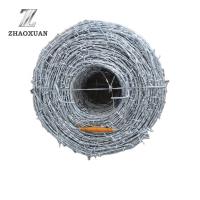 China Hot Dipped Galvanized Steel Barbed Wire High Security 0.4mm-0.6mm for sale