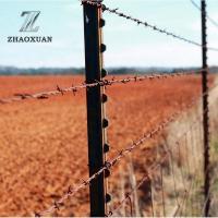 China Hot Dipped Galvanized Steel Barbed Wire High Security 0.4mm-0.6mm for sale