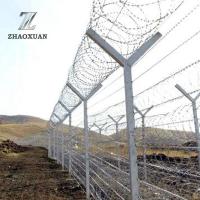China Galvanized Barbed Wire Coil 0.4mm-0.6mm Thick For Prison Fencing for sale
