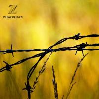 China 1.6mm Steel Barbed Wire Hot Dipped Galvanized For Fence Construction for sale