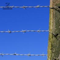 China Single Razor Steel Barbed Wire For Farmland / Railway Protective Fence for sale