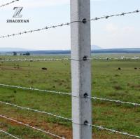 China Single Razor Steel Barbed Wire For Farmland / Railway Protective Fence for sale
