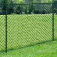 China Outdoor Playground Chain Link Fence Tennis Court Diamond Twisted Fence Panels for sale