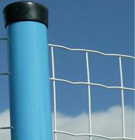 China Wire Mesh Euro Style Fencing PVC Coated Customized Size For Courtyard for sale
