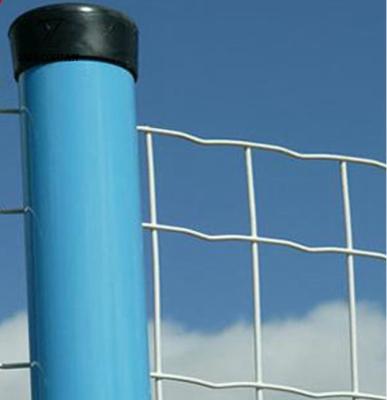 China Wire Mesh Euro Style Fencing PVC Coated Customized Size For Courtyard for sale