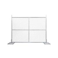 China America Chain Link Temporary Security Fence Site Security Fencing Panels for sale