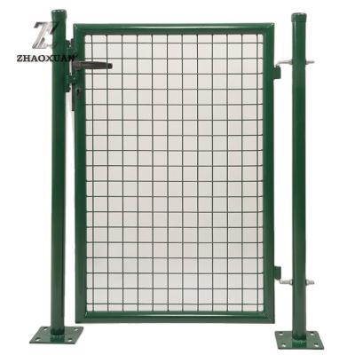 China Garden Swing Fence Gate Single Leaf Door 1.0m 1.2m 1.5m Width for sale