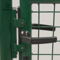 China Garden Swing Fence Gate Single Leaf Door 1.0m 1.2m 1.5m Width for sale