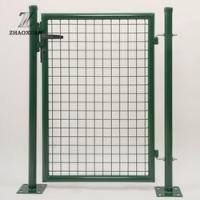 China Garden Swing Fence Gate Single Leaf Door 1.0m 1.2m 1.5m Width for sale