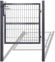 China Single Leaf fence swing gate Refined Design With Hinge Installation for sale