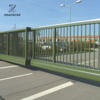 China Automatic Sliding Steel Fence Gate Systems Rot Proof 1.4m-2.2m Height for sale