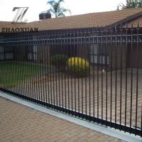 China Galvanized PVC Coated Sliding Fence Gate System Dip Galvanized for sale