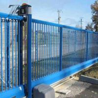 China Galvanized PVC Coated Sliding Fence Gate System Easily Assembled for sale