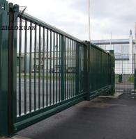 China Galvanized PVC Coated Sliding Fence Gate System Easily Assembled for sale