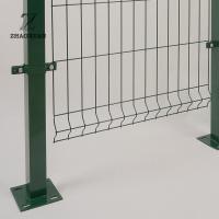 China 200x50mm 3D Welded Mesh Wire Fence Hot Dip Galvanized Surface for sale