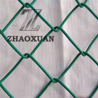 China Safety Diamond Chain Link Fence Anti Corrosion 1.8mm 2.0mm Wire Dia. for sale