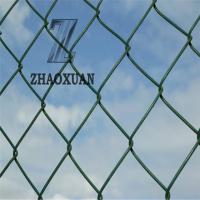 China Safety Diamond Chain Link Fence Anti Corrosion 1.8mm 2.0mm Wire Dia. for sale