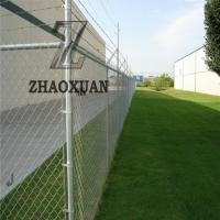 China Safety Diamond Chain Link Fence Anti Corrosion 1.8mm 2.0mm Wire Dia. for sale