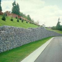 China Anti Corrosion Decorative Gabion Baskets for Retaining Wall Square Shape for sale